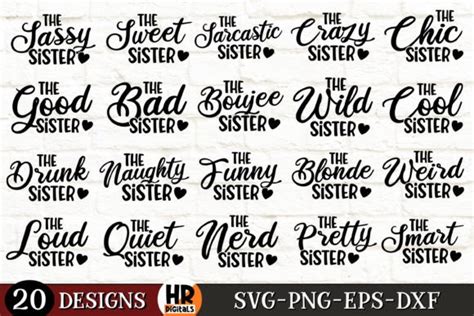 Sisters Svg Bundle Funny Sisters Trip Graphic By Hrdigitals · Creative