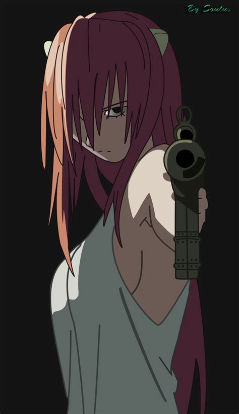 Lucy Elfen Lied Yandere Girl Yandere Manga Manga Anime Anime Art