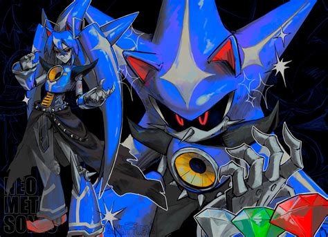 Hatsune Miku Metal Sonic And Neo Metal Sonic Vocaloid And 1 More