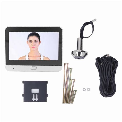 Wireless Peephole Camera 1080p 120 Degree Viewing Night Vision Intercom Digital Door Viewer With