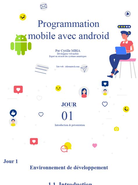 Cours Programmation Mobile Android Pdf Android Système Dexploitation Java Langage De
