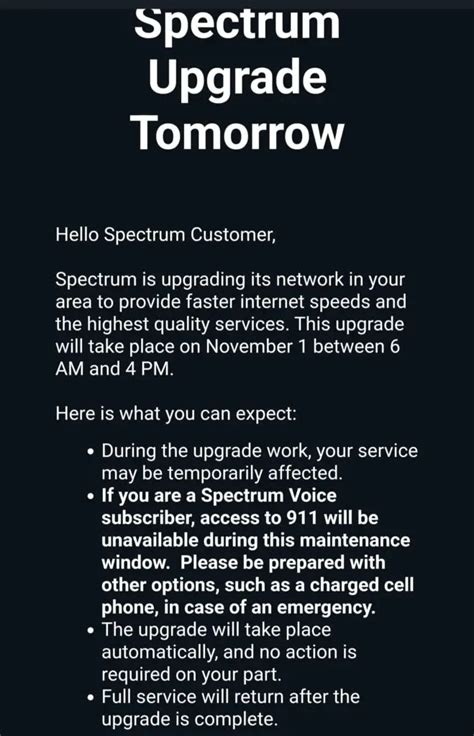 when is spectrum upgrading internet speed latest updates 2025