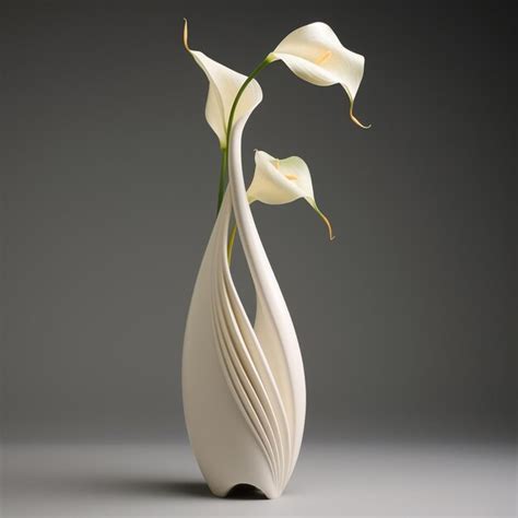 Premium Ai Image Elegant Modern Vase Design