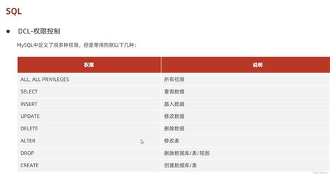 Mysql——dcl控制 Csdn博客