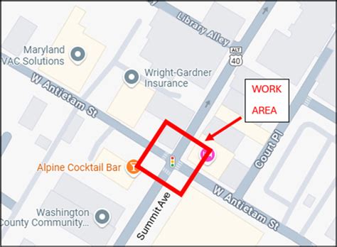 The City Of Hagerstown Municipal Traffic Advisory Summit Ave
