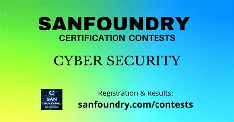 Sanfoundry On Linkedin Cybersecurity Informationscience Contests