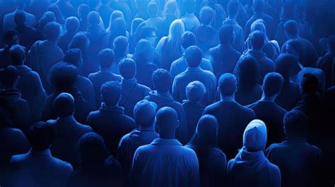 Election Blue Political Background Premium Ai Generated Image