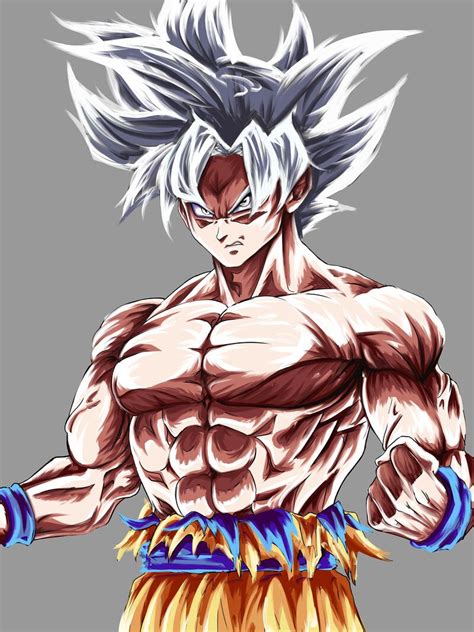Artstation Masteredultra Instinct Goku Jeez Art Dragon Ball Super