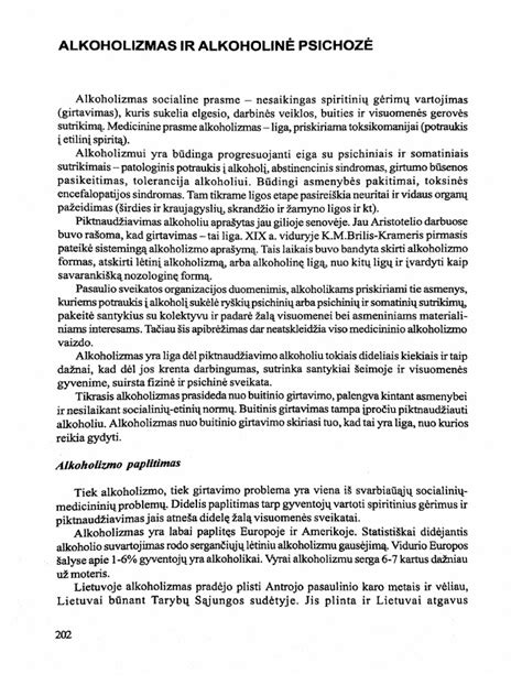 A Krisciunas Alkoholizmas Pdf