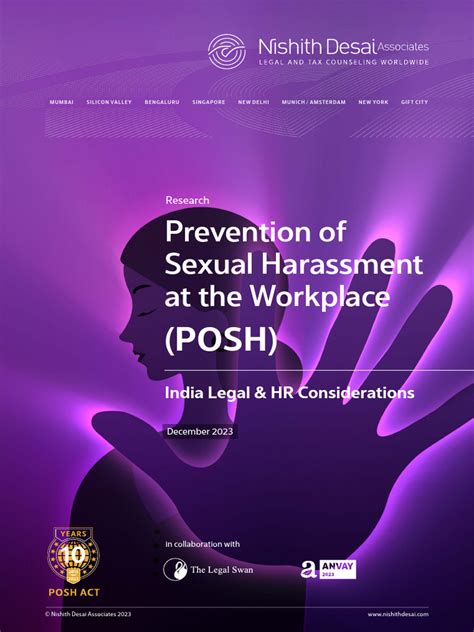 Prevention Of Sexual Harassment At Workplace Pdf Sexual Harassment