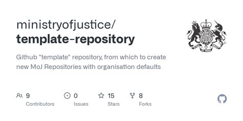 Github Ministryofjustice Template Repository Github Template Repository From Which To