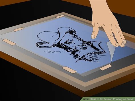 How To Do Screen Printing On Fabric 12 Steps With Pictures