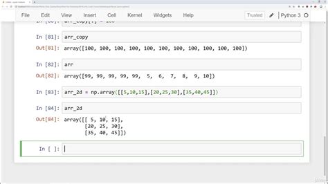 7 Numpy Index Selection Youtube