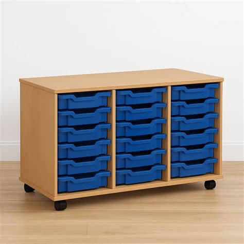 Monarch 18 Single Tray Classroom Storage Unitclassroom Tray Storage
