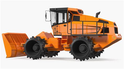 Landfill Waste Compactor 3d Model 119 3ds Blend C4d Fbx Max Ma