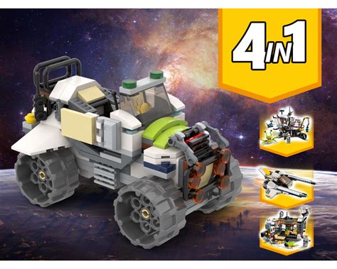 Lego Moc 31107 Space Vehicle Alternative Build By Gabizon Rebrickable