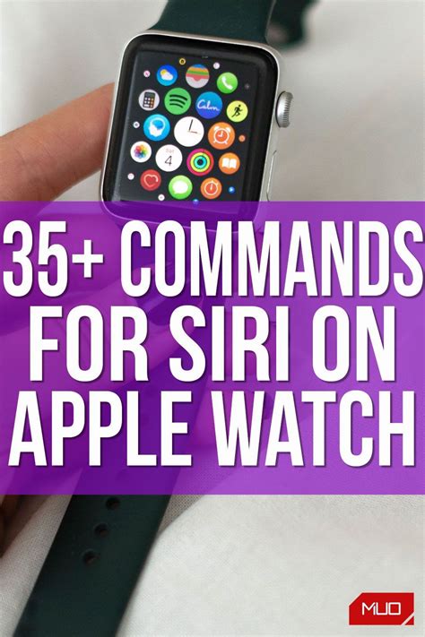 35 Commands You Can Give Siri On Apple Watch In 2024 Apple Watch