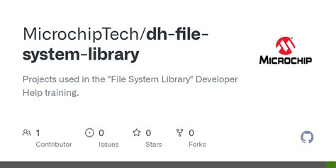 Github Microchiptech Dh File System Library Projects Used In The