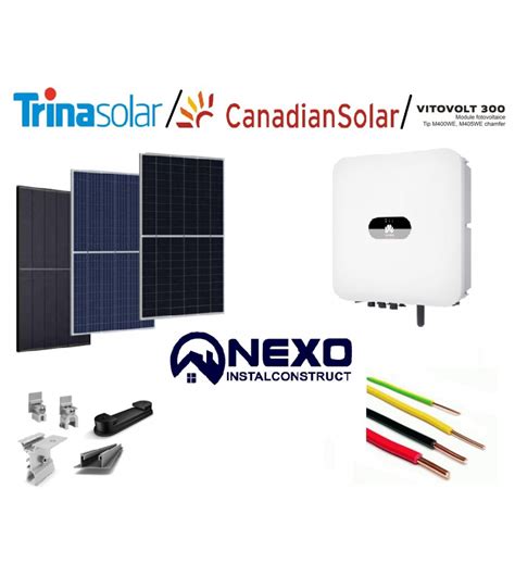 KIT Fotovoltaic On Grid 3kWp Huawei Trifazat
