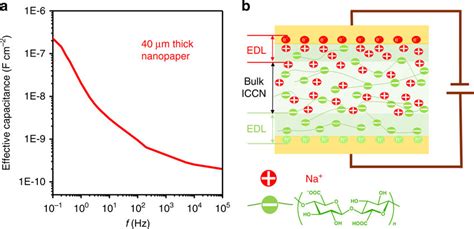 Frequency Dependent Effective Capacitance Of 40 μm Thick Iccns A Download Scientific Diagram