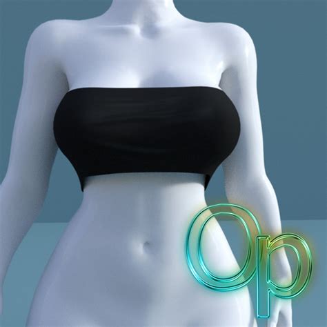 Second Life Marketplace Black Tube Top