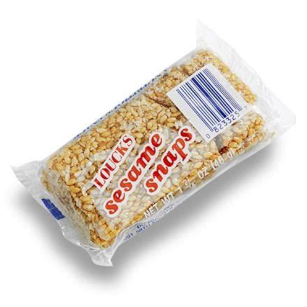 Loucks Sesame Seed Snaps Rei Co Op Backpacking Food Sesame Seeds