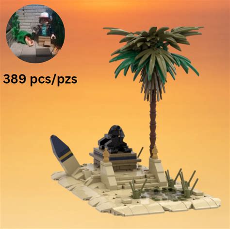 Lego Moc Statue In The Desert By Dokladnyklocek Rebrickable Build