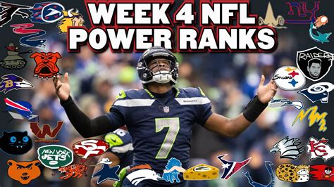 Very Honest Nfl Power Rankings Week 4 Youtube