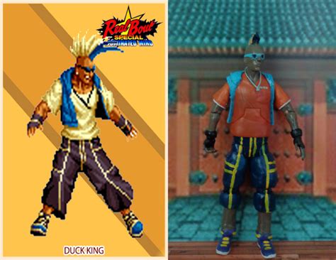 Duck King Fatal Fury Custom Action Figure
