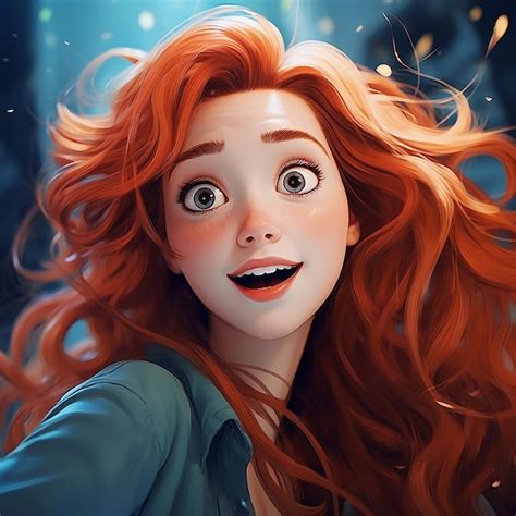 Generative Ai The Portrait Of A 30 Year Old Woman With An Expression Of