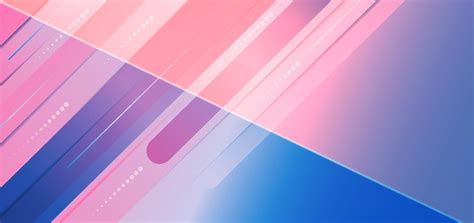 Abstract Pink Blue Gradient Diagonal Geometric Overlapping Background