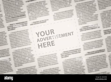 Close Up Of A Copy Space With Wrtitten Words Your Advertising Here On A