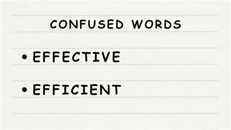 Confused Words Hard Difficult And Tough
