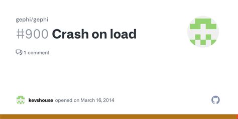 crash on load · issue 900 · gephi gephi · github
