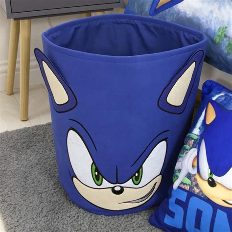 Sonic The Hedgehog Sonic Storage Tub Organiser Hamper Box Shopstyle