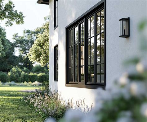 How To Use Black Trim Molding On A Crisp White Exterior