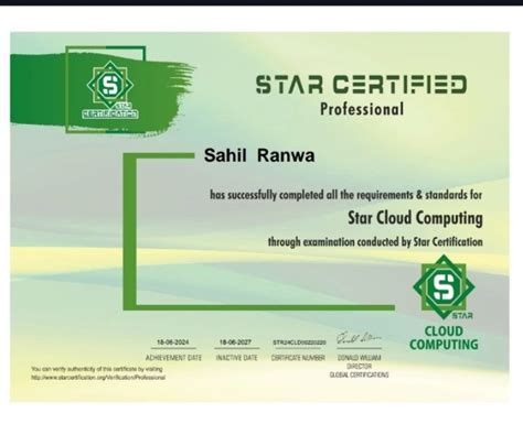 Cloudcomputing Certificationachievement Grateful Iant Futureready