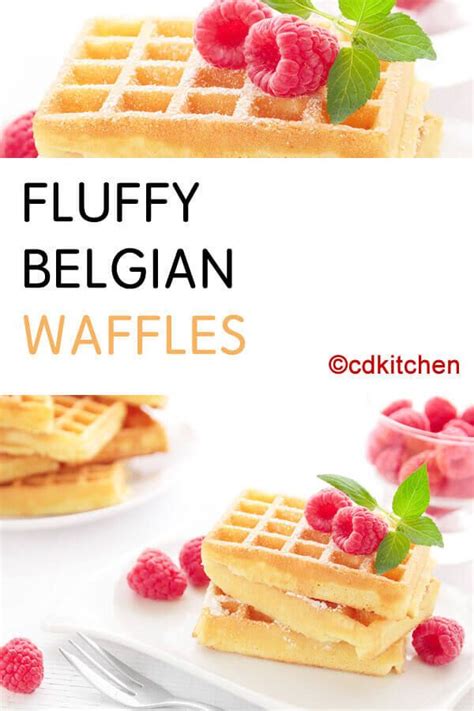 Fluffy Belgian Waffles