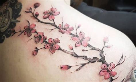 Sakura Tatuaje Flor De Cerezo