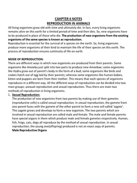 Cahpter 6 Notes Class 8 Download Free Pdf Fertilisation