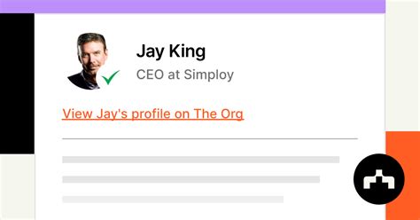 Jay King Ceo At Simploy The Org