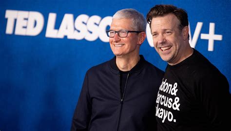 Tim Cook Also Binged Ted Lasso But He Watched On A Vision Pro