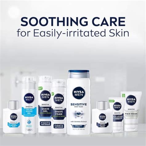 Nivea Men Sensitive Body Wash With Bamboo Extract Pack Of 3 Set Of 3