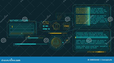 Data Decryption Program Interface With Authorization Window Stock