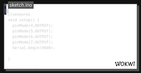 Sensor Pista Wokwi Esp32 Stm32 Arduino Simulator