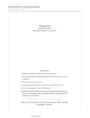 Warm Up Quiz Solutions For Effective Practice And Review Course Hero