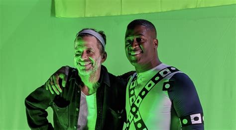 Actor Wayne T Carr John Stewart Shares This Bts Photo From His