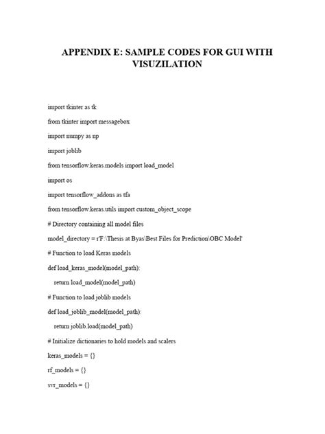 Annex E Gui Pdf Software Computer Science