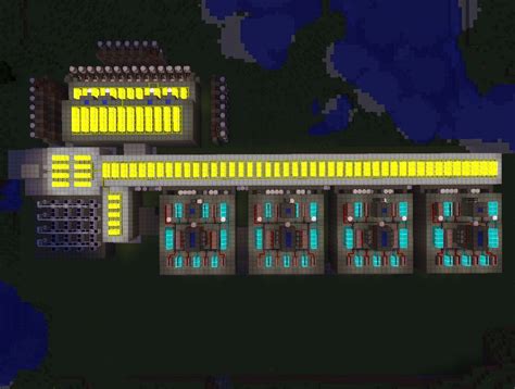 Complex Nuclear Reactor Minecraft Map