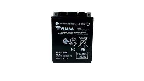 Akumulator Yuasa Motocyklowy Ytx Ah Bs V Ah Akumulatory Krak W